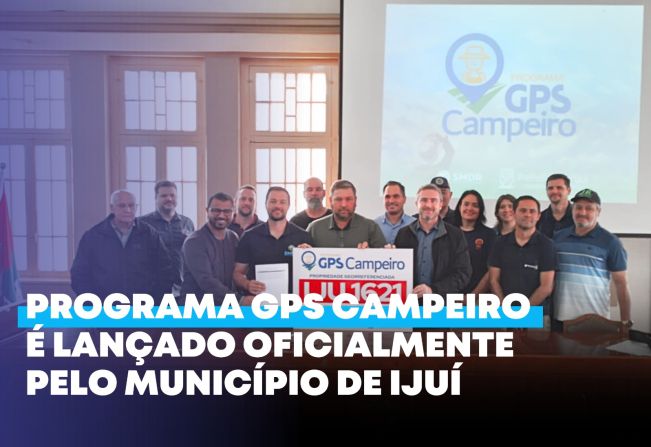 Notícia - Programa GPS Campeiro é lançado oficialmente pelo Município ...